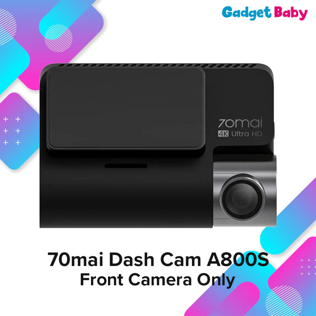 70mai A800S Dash Cam | Front Only | 4k Ultra HD | 140° Wide Angle ...
