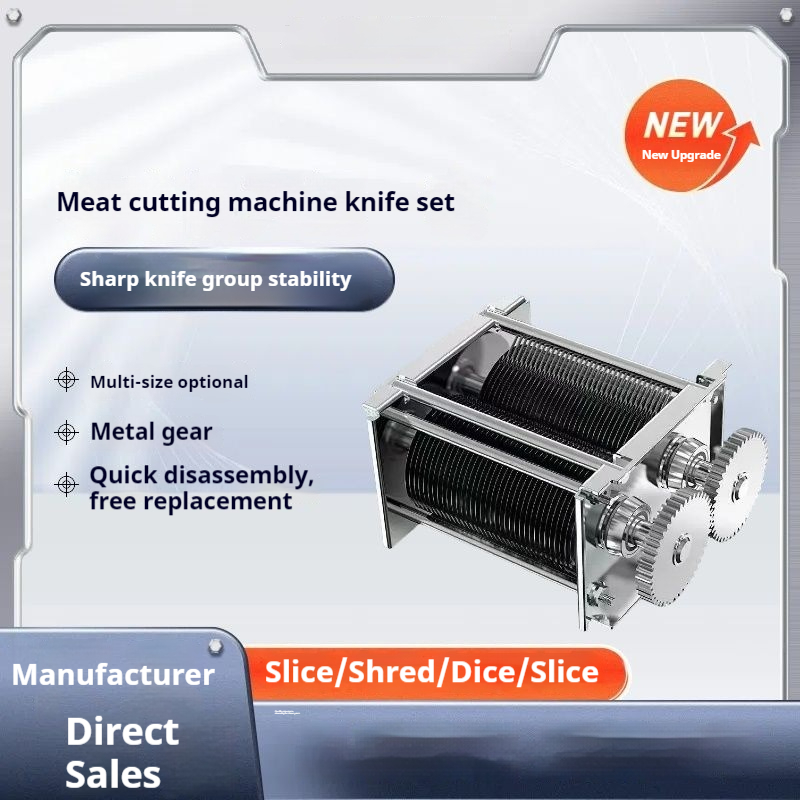 Fully automatic meat cutting machine blade set 3.5 mm/2.5 mm electric ...