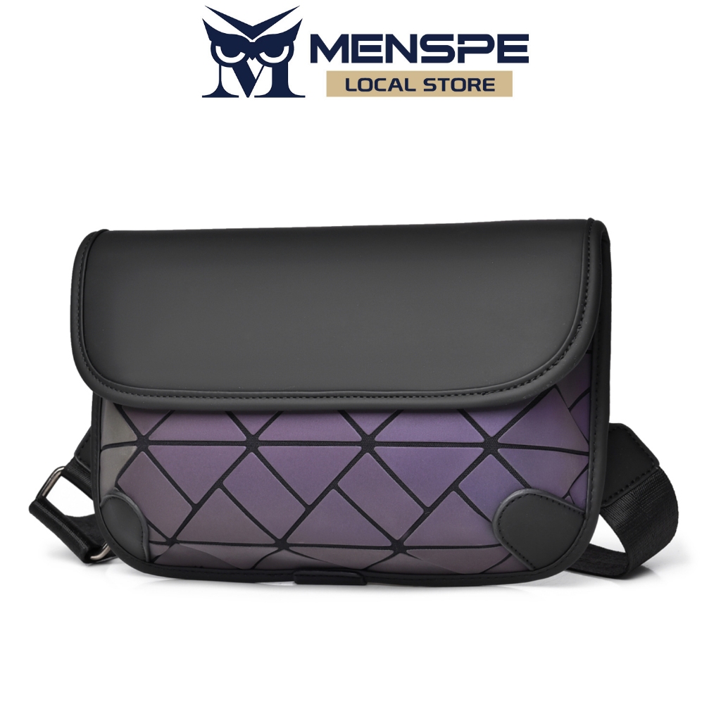 MENSPE Men Fashion Shoulder Bags Cross Body Bags Messenger Chest Bag ...