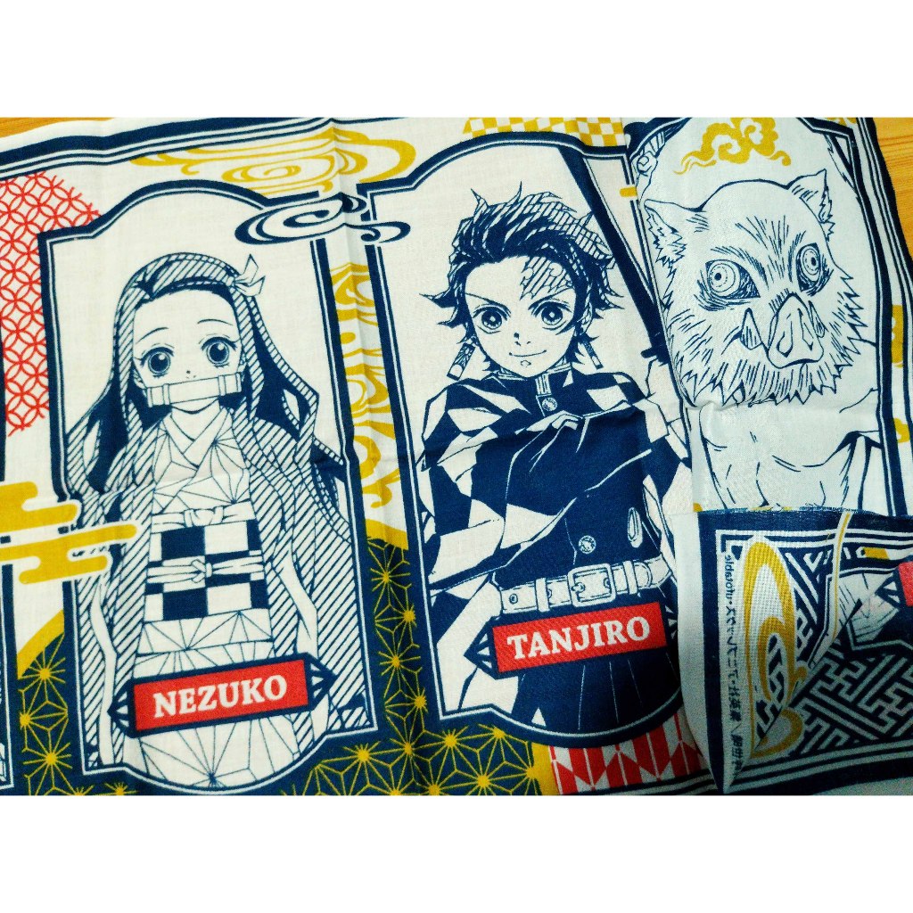 Demon Slayer Kimetsu no Yaiba Tenugui Traditional Japanese Cloth Hand ...