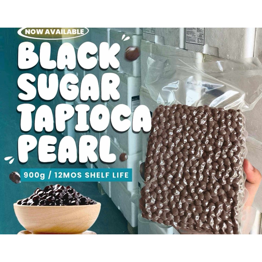 Black Sugar Tapioca Pearl 900grams | Shopee Philippines