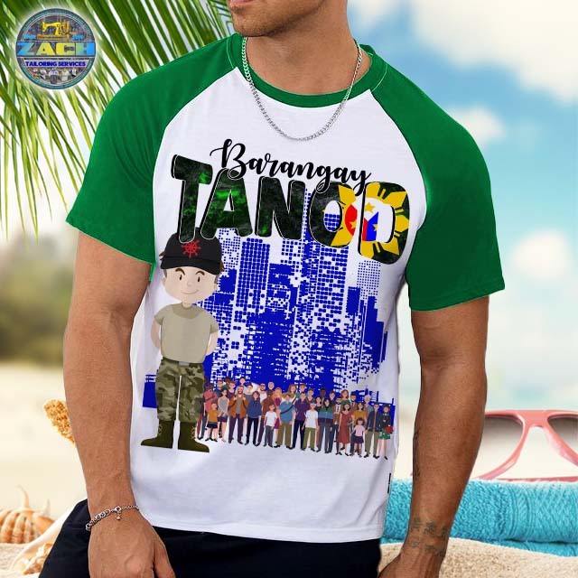 BARANGAY TANOD SUBLIMATED SHIRTS|RAGLAN SLEEVES | Shopee Philippines