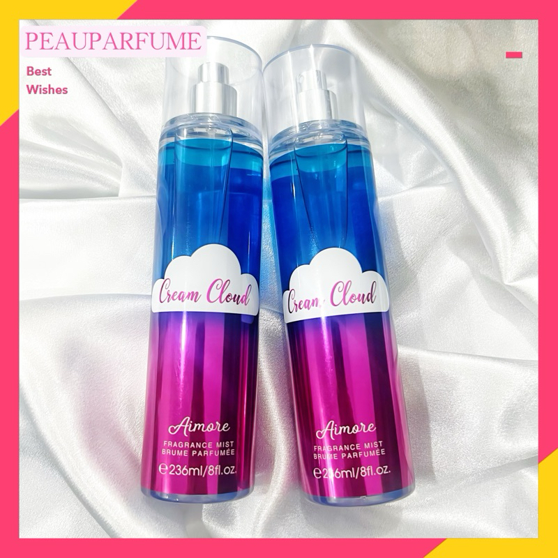 BUY 1 TAKE 1 CREAM CLOUD AIMORE 236ML PERFUME FOR WOMEN | Shopee ...