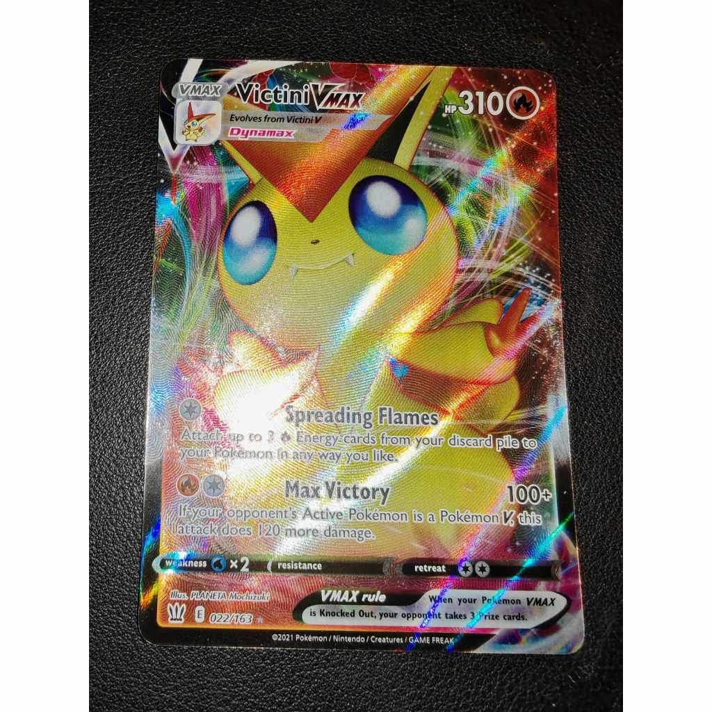 Victini VMAX - 022/163 - Ultra Rare Sword & Shield: Battle Styles ...