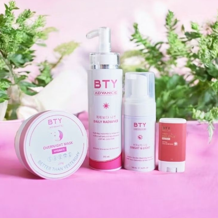 BTY Complete Glow Set | 4-Step Skincare for Hydration & Protection (DR ...