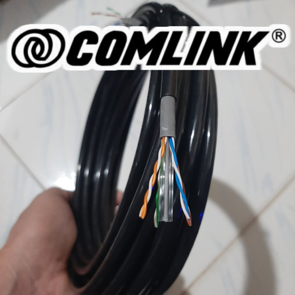 10m to 50m COMLINK CAT6 Outdoor Cable UTP Ethernet Lan Cable 10 meters ...