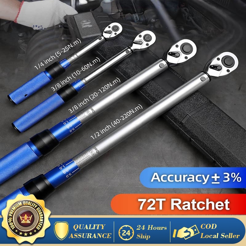 Torque wrench 1 2 drive 1/4 3/8 5-25N.m drive Heavy Duty Snap-On Torque ...