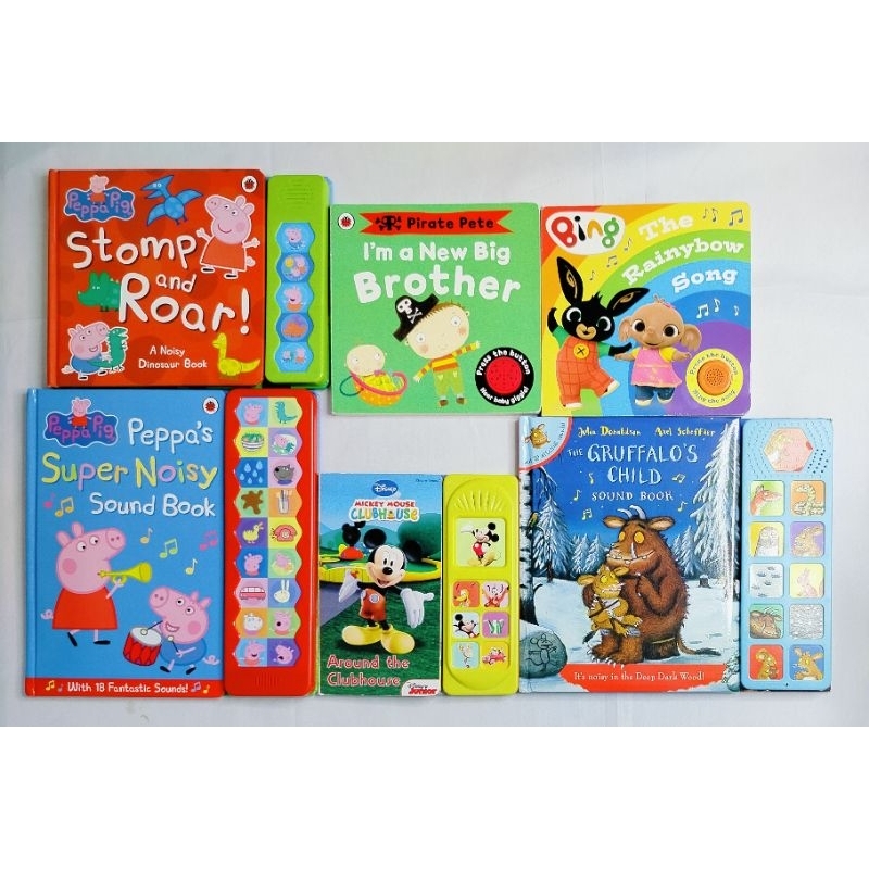 Soundbooks (Hardbound,Boardbook) | Shopee Philippines