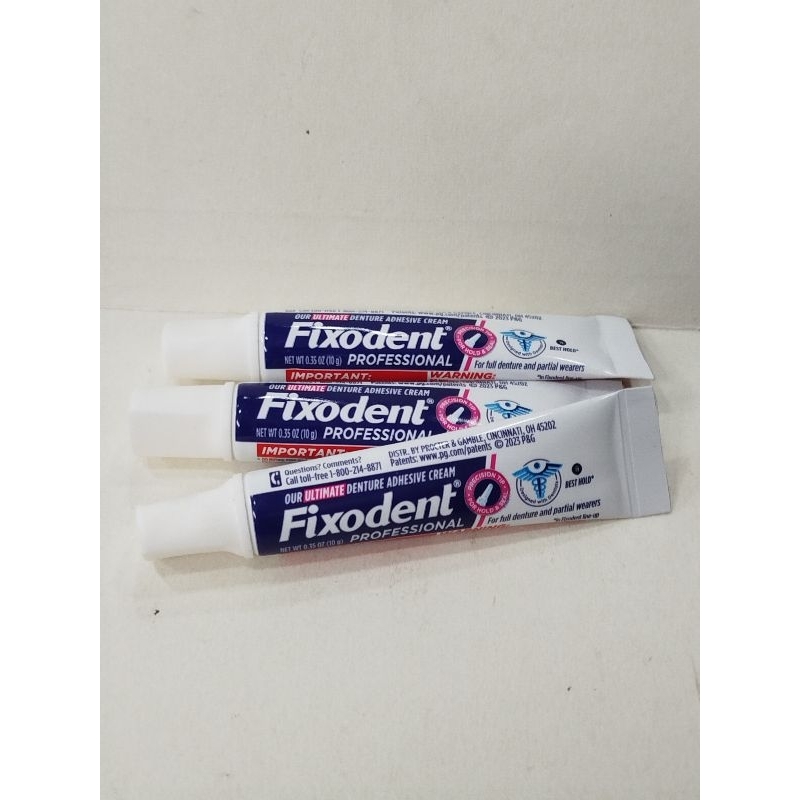 Fixodent (Professional) Our Ultimate Denture Adhesive Cream 10g ...