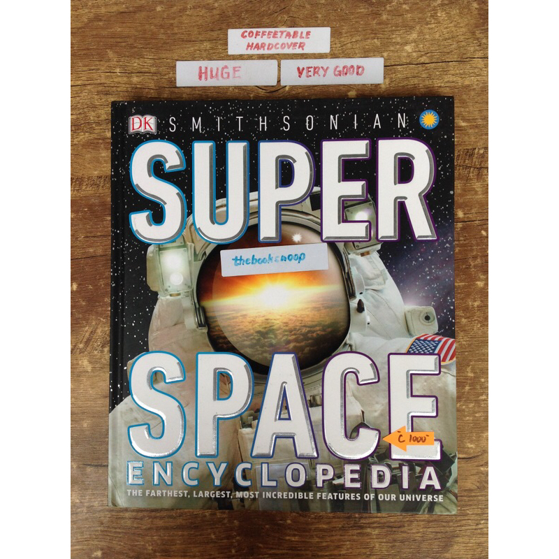 DK Smithsonian Super Space Encyclopedia science physics reference book ...
