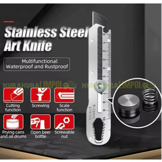 6 in 1 Heavy Duty Stainless Cutter Multi-Function blade Paper cutter ...