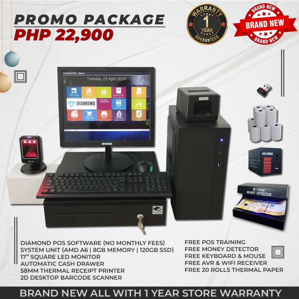 POS PROMO PACKAGE / POINT OF SALE / GROCERY PHARMACY POS / ANY RETAIL ...