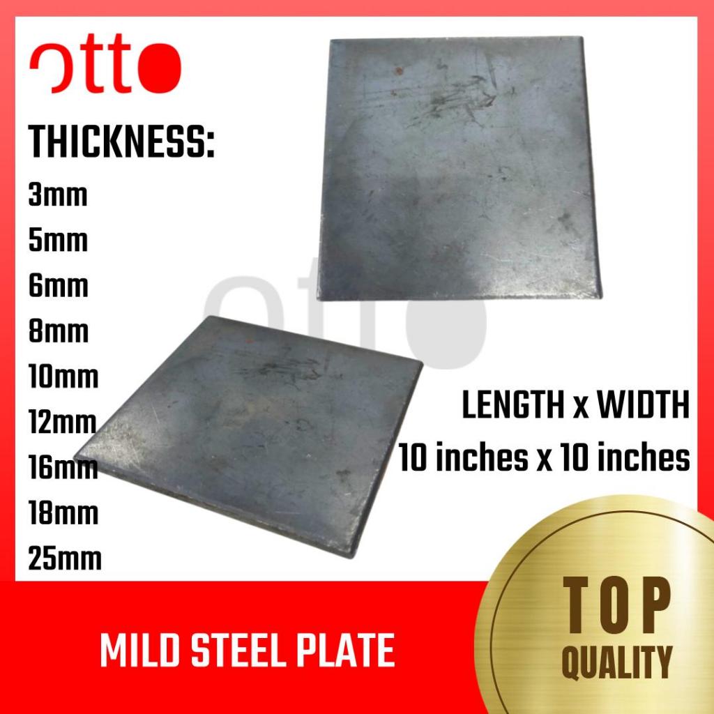 Mild Steel MS Base Plate- 6mm 8mm 10mm 12mm 16mm 18mm 25mm ...