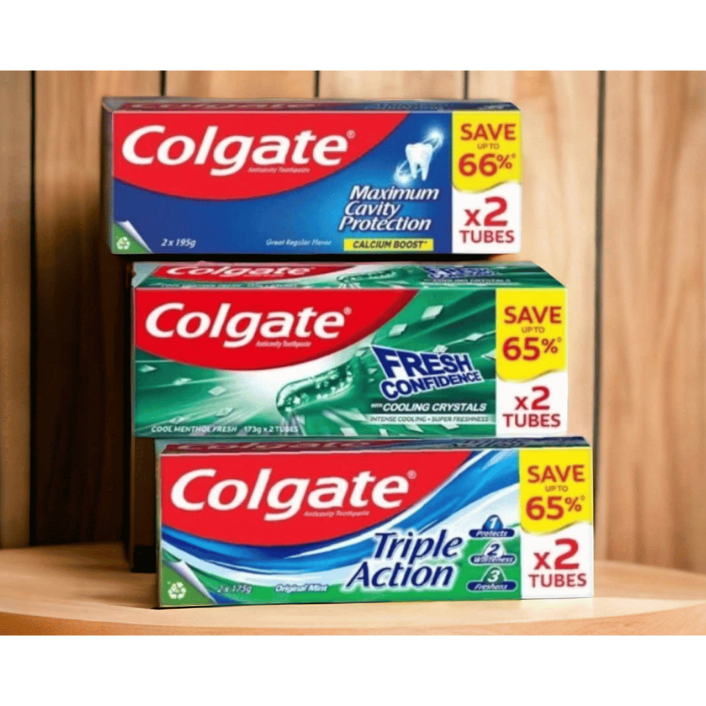COLGATE TOOTHPASTE X2 TUBES | Shopee Philippines