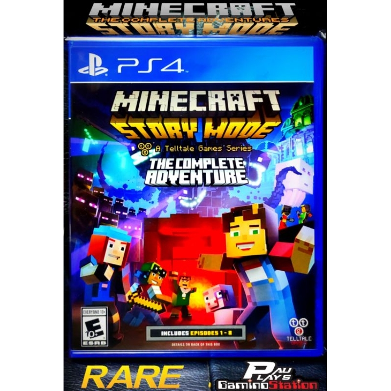 Minecraft Story Mode: The Complete Adventure【Very Rare】Episode 1 to 8 ...