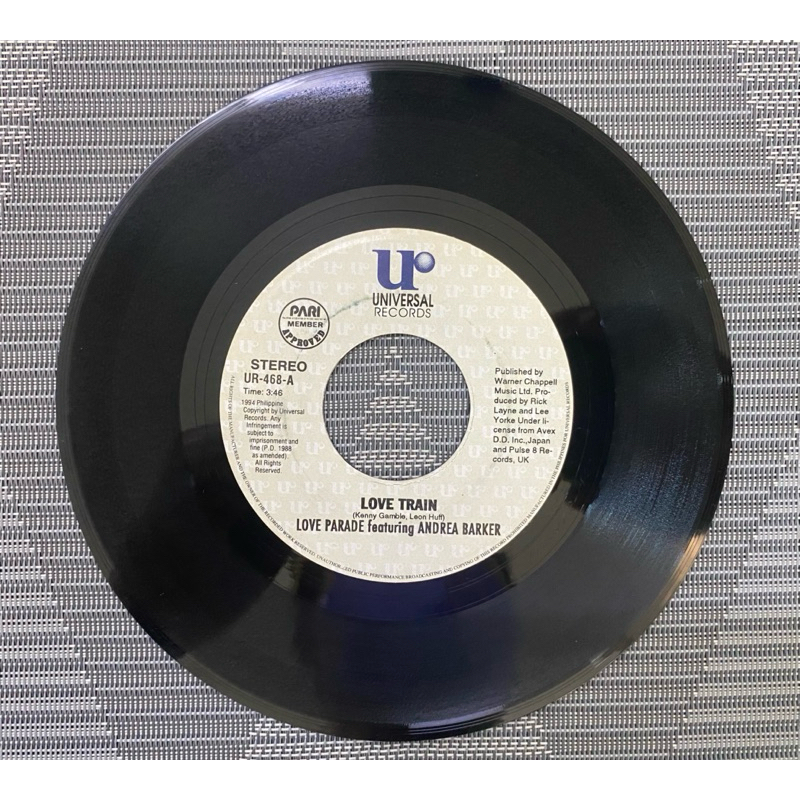 LOVE TRAIN - LOVE PARADE featuring ANDREA BARKER - Philippines Original ...