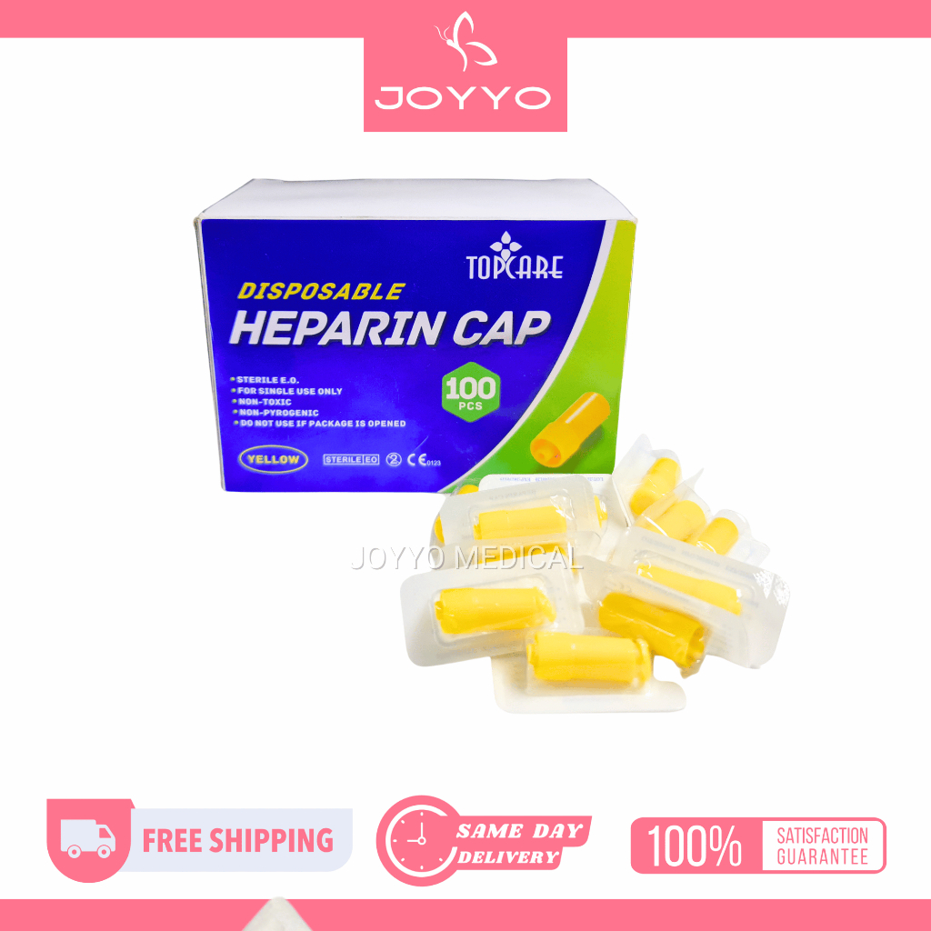 Heplock Heparin Cap (In-Stopper) 100's | Shopee Philippines