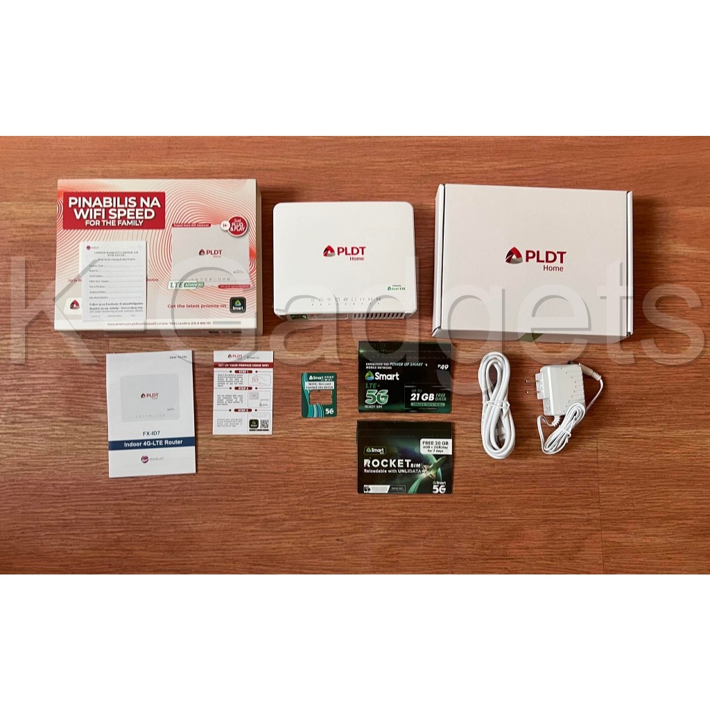 PLDT HOME PREPAID WIFI (CAT6 LTE A) // UNLIDATA 15 DAYS, OPENLINE , BANDLOCK (EVOLUZN FX ID7 ...