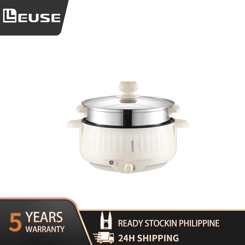 LEUSE 3.5L Rice Cooker Multi function Cooker With Steamer Hot Pot ...