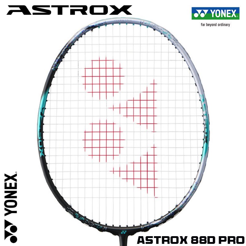 Yonex Astrox 88 D Pro 3rd Gen(Silver/Black) 2024 Badminton Racket Full ...