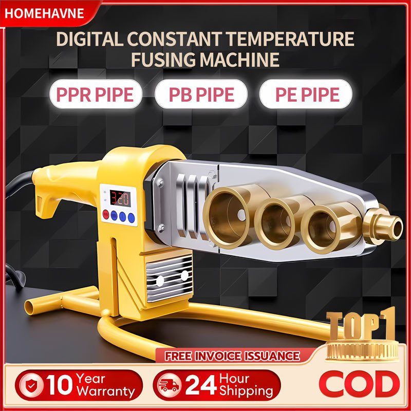 PPR Fusion Machine Heavy Duty Electronic Hot Melter - 1000W Digital ...