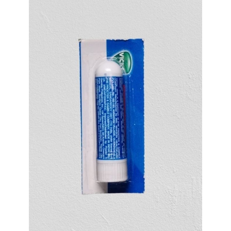 vicks inhaler clear stuffy nose due to colds(0.5ml) | Shopee Philippines