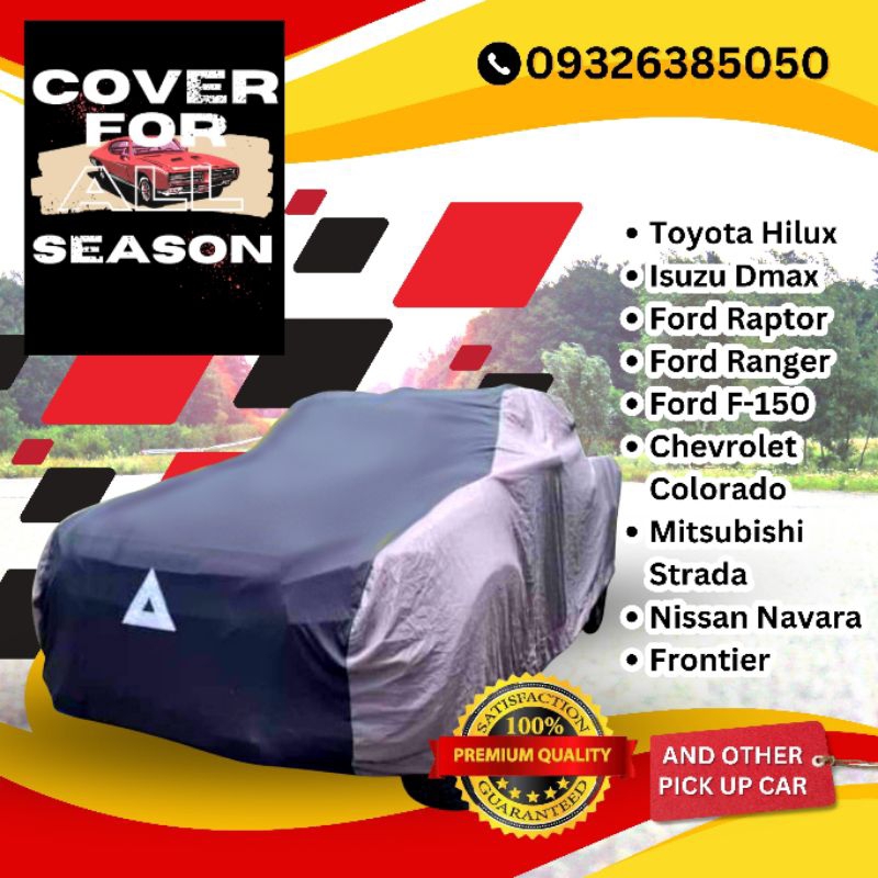 WATER PROOF / PICK UP CAR COVER (Hilux, Dmax, Strada, Navara, Raptor ...