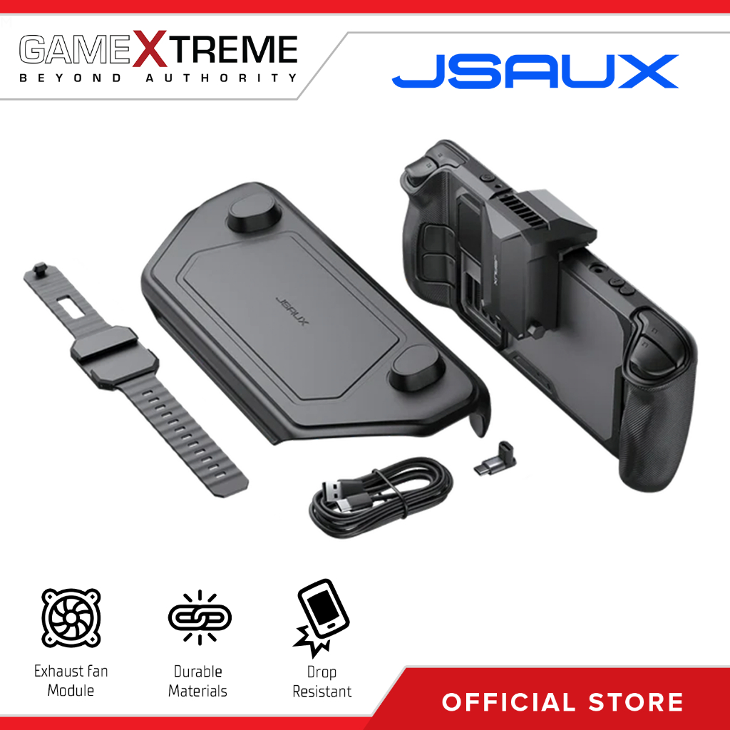 JSAUX Modular Case for Steam Deck with Detachable Front Shell (Cooler ...