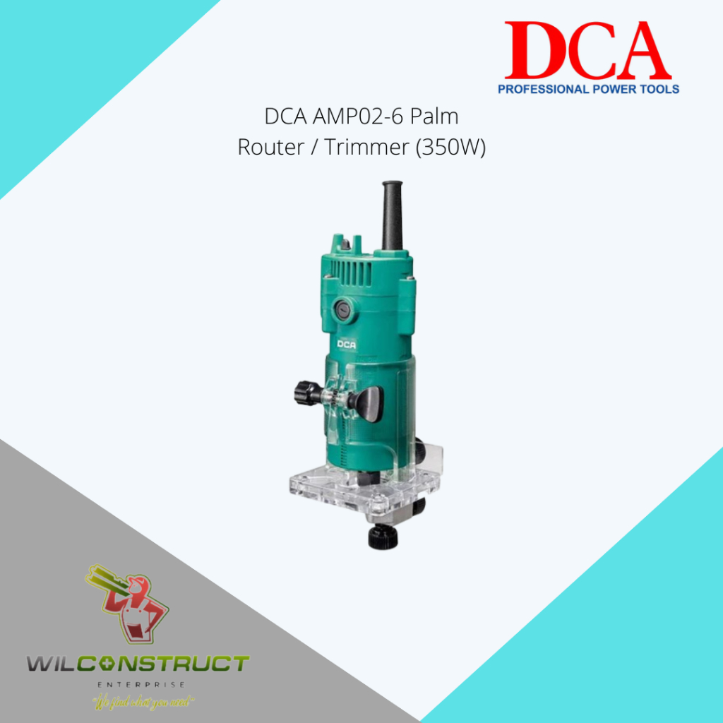 DCA AMP02-6 Palm Router / Trimmer (350W) | Shopee Philippines