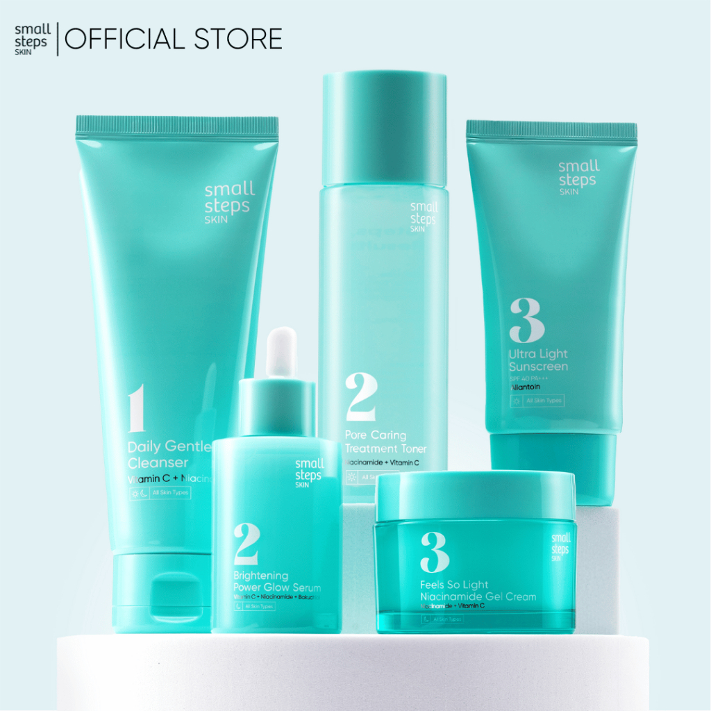 Small Steps Skin: Pure Daily Essentials (with Niacinamide + Vitamin C ...