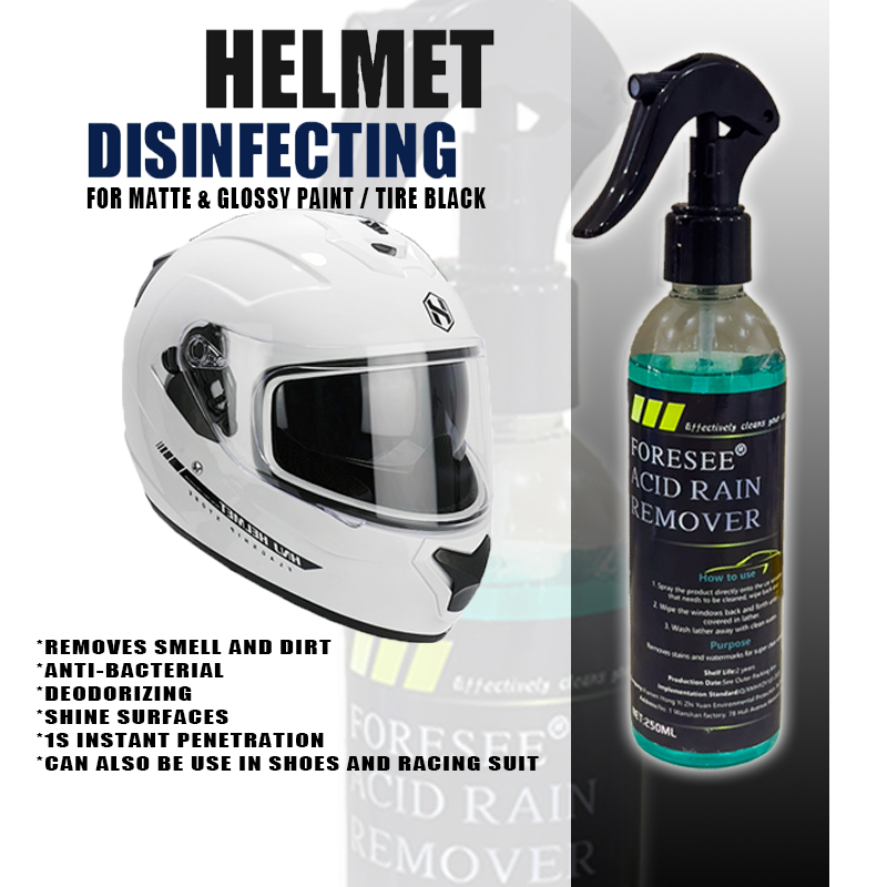 Original Helmet 260ml Disinfecting Foam Anti Rain Glass Spray | Shopee ...