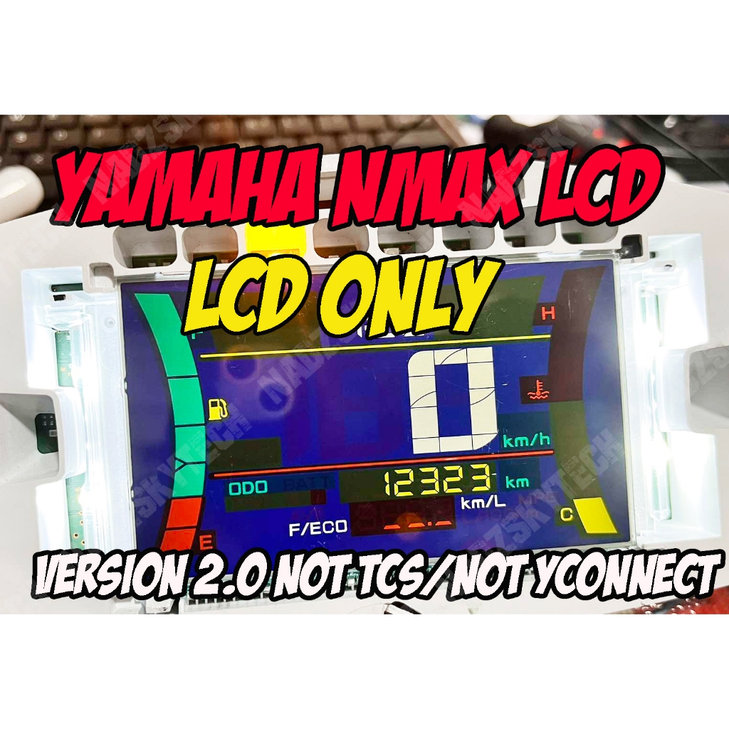 Yamaha Nmax Lcd colored V2.0 not tcs/not yconnect repair kit for damage ...