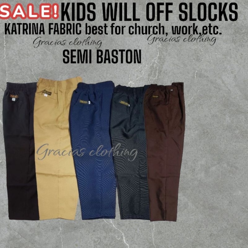 WILL OFF SLOCKS PANTS FOR KIDS/ KIDS SLOCKS PANTS/ GARTERIZE PANTS FOR ...