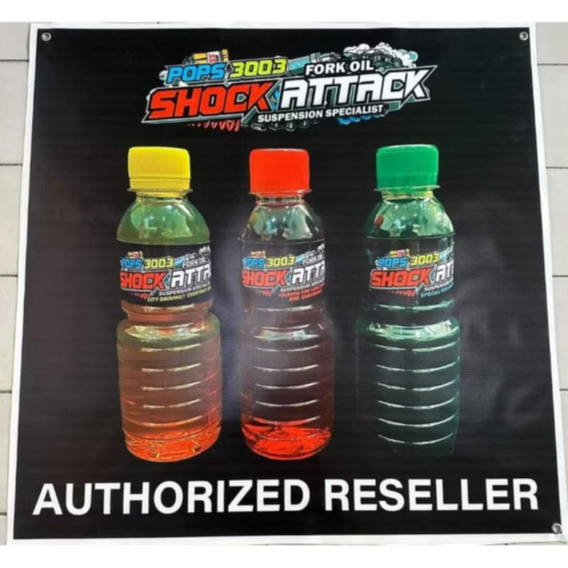 SUPER DRAG 250ML POPS SHOCK ATTACK FORK OIL Pro2025 | Shopee Philippines