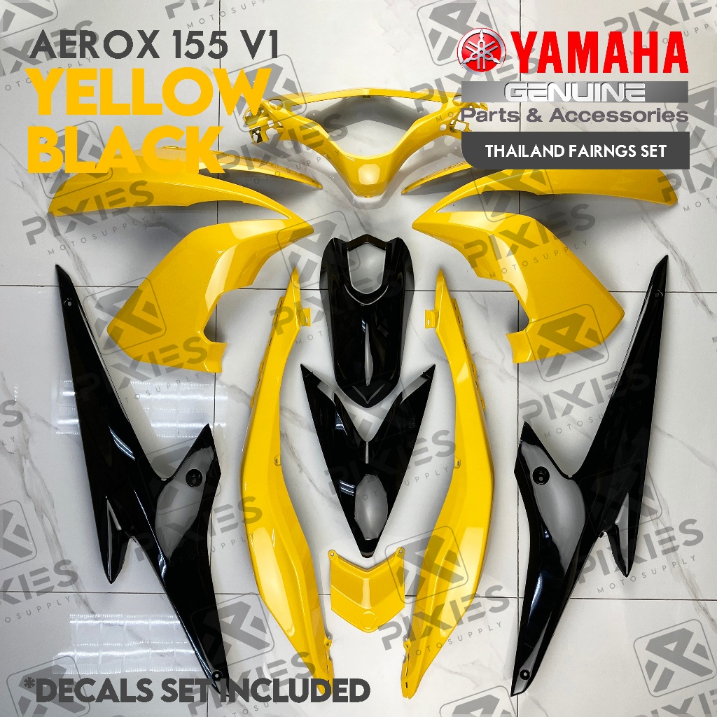 Yamaha Aerox V1 155 Genuine Thailand Release Fairings Flarings Kaha ...