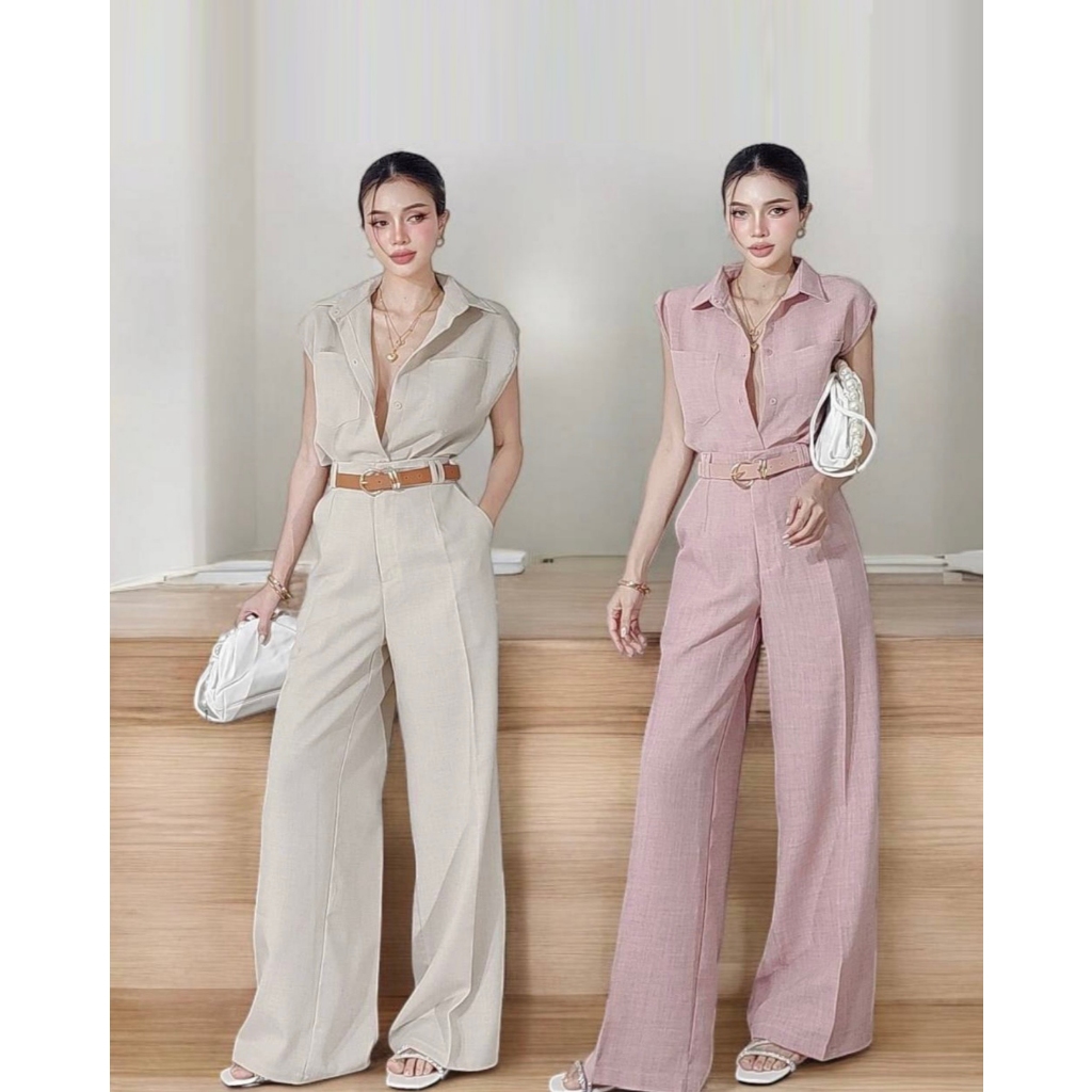 Y939 EZ Fashion Side Pocket Collar Neck Button Down Top & Side Pocket ...