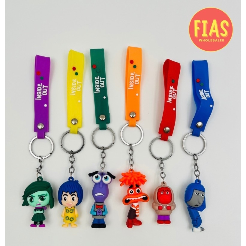 12 pcs Inside Out Character Keychain | Shopee Philippines