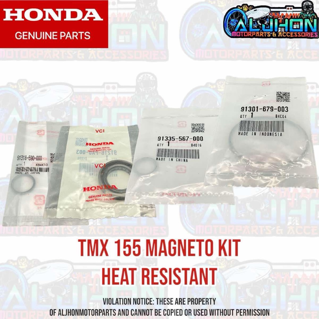 HONDA GENUINE MAGNETO KIT TMX155 | Shopee Philippines