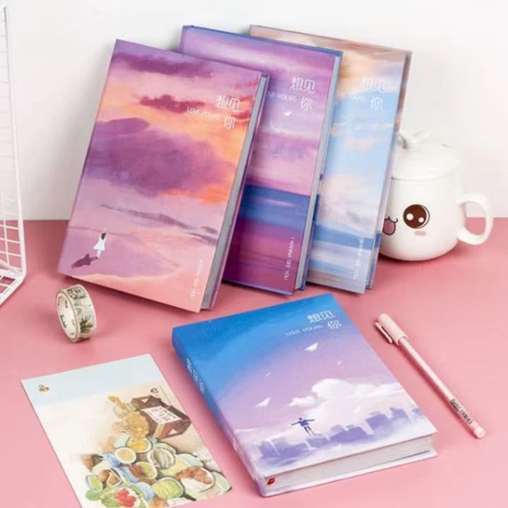 Student Notebook Ins Style Handbook Ledger Notepad I Want To See You ...