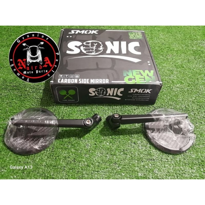 SMOK SONIC PREMIUM CARBON SIDE MIRROR ROUND TYPE | Shopee Philippines