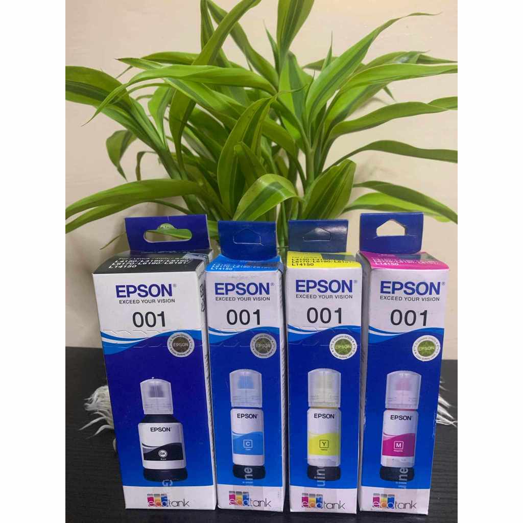 Epson Original Ink Bottle of 001 for L4150, L4160, L6160, L6170, L6190 ...