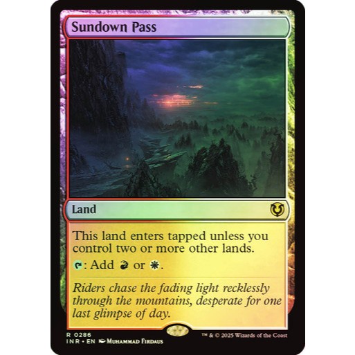 Sundown Pass MTG - Innistrad Remastered (Foil) | Shopee Philippines