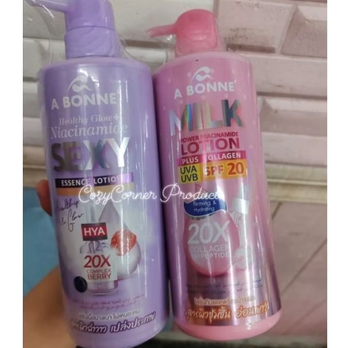 [ORIGINAL] Abonne Sexy and Milk niacinamide lotion 500ml | Shopee ...