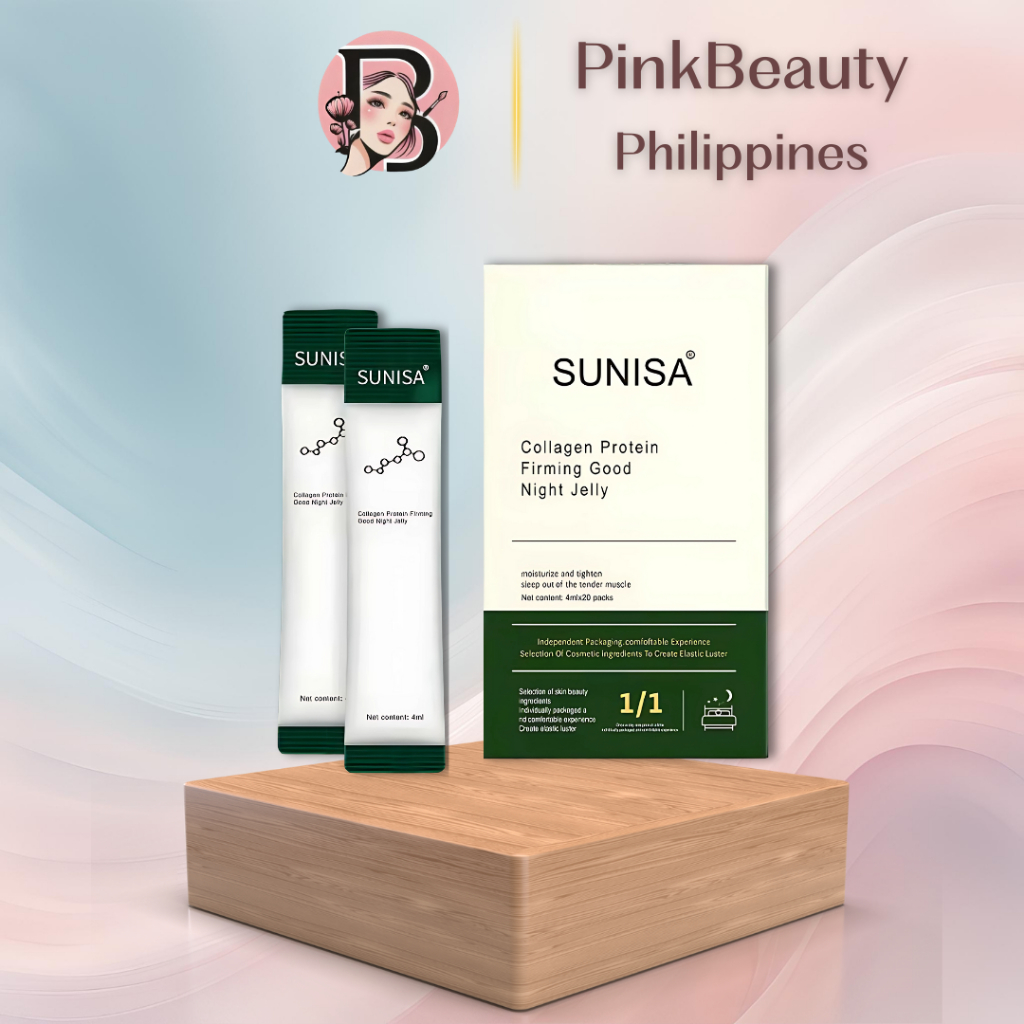 Sunisa (Lifusha) Collagen Jelly Sleep Face Mask for Oil Control (20 pcs ...