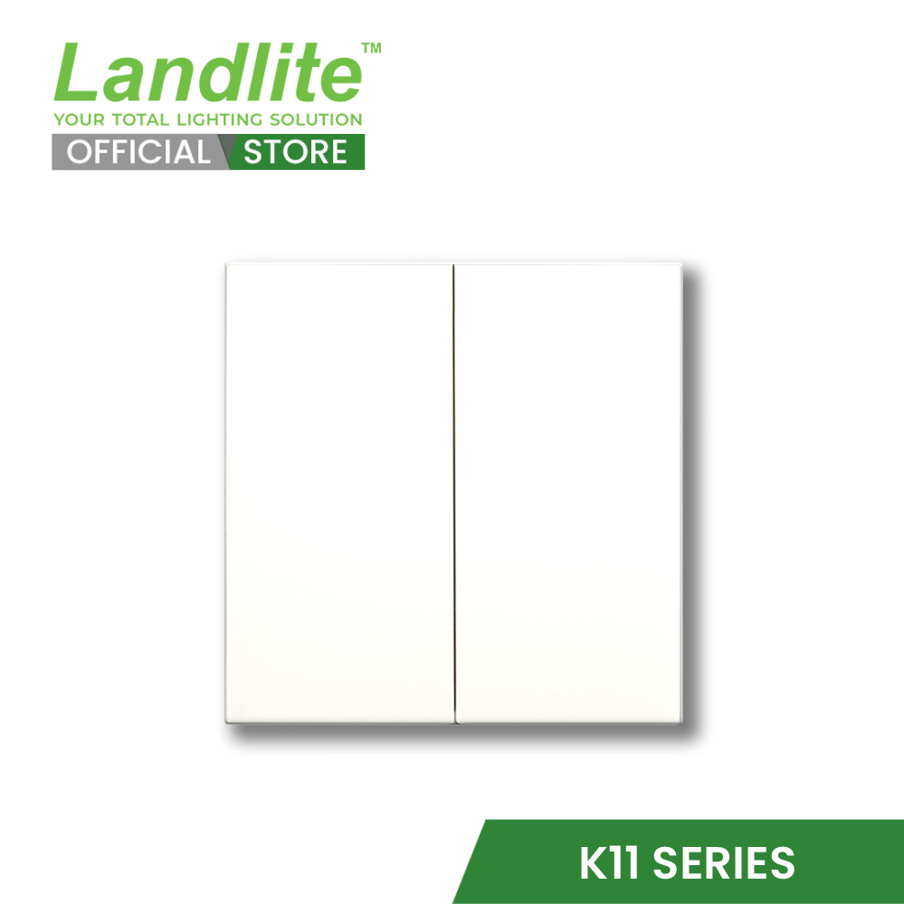 Landlite Wiring Devices (LWD-K11-2G1W PEARL WHITE) | Shopee Philippines