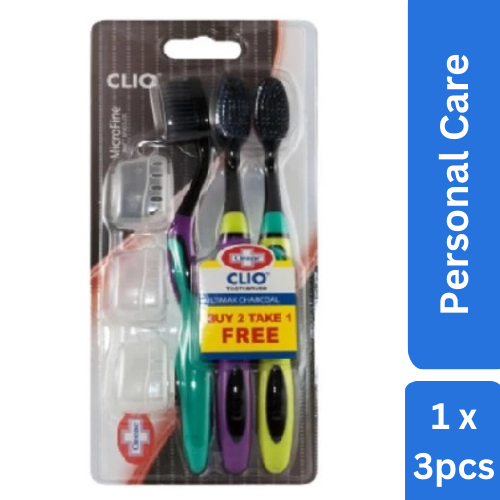 Cleene Clio Ultimax Charcoal Black Buy 2 Take 1 | Shopee Philippines