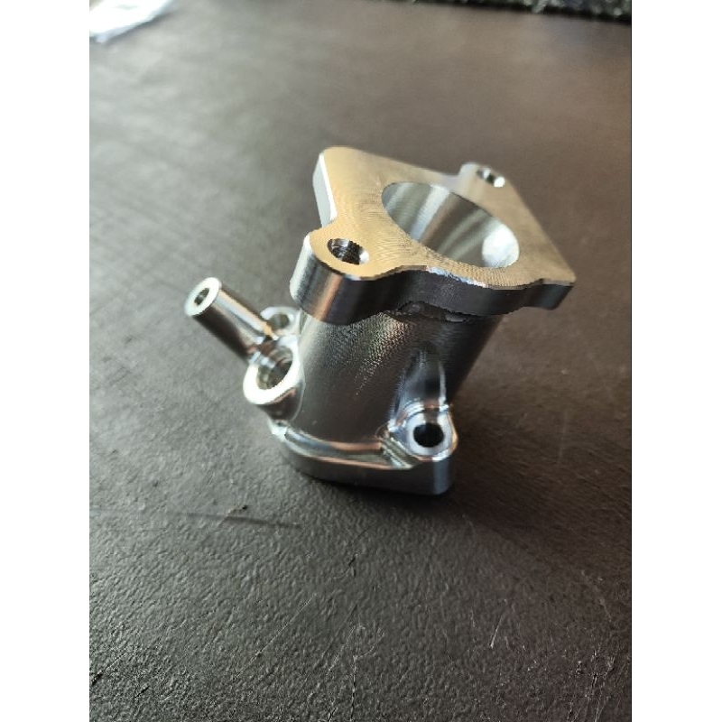 CNC DOWNDRAFT MANIFOLD PCX160 (FOR STOCK THROTTLE BODY) | Shopee ...