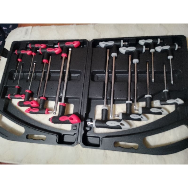 makute Allen Wrench set flower type/hexagon ball point type heavy duty ...