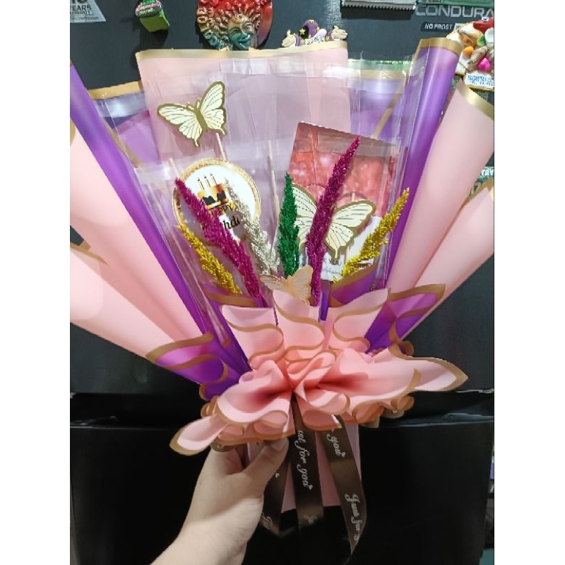 empty bouquet with lights / ready made money bouquet with lights ...