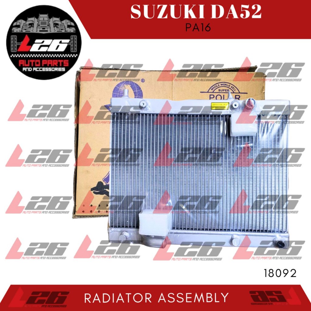 18092 Suzuki DA52 Radiator Assembly M/T PA16 1ROW (Polar) | Shopee ...